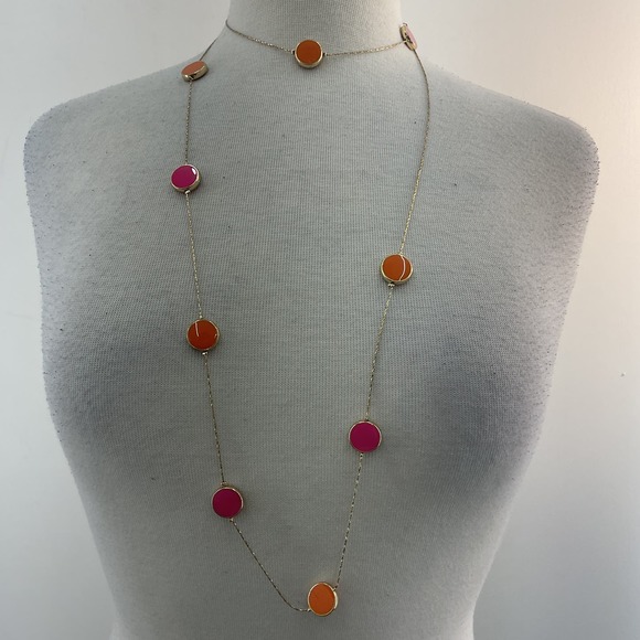 Unbranded | Jewelry | Funky Shagadelic Retro Silver Tone Pink Orange ...